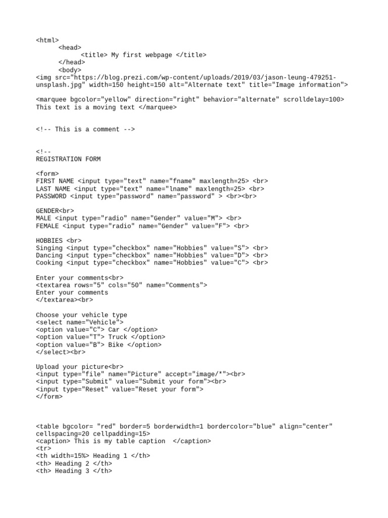 HTML | PDF | Web Development | Hypertext