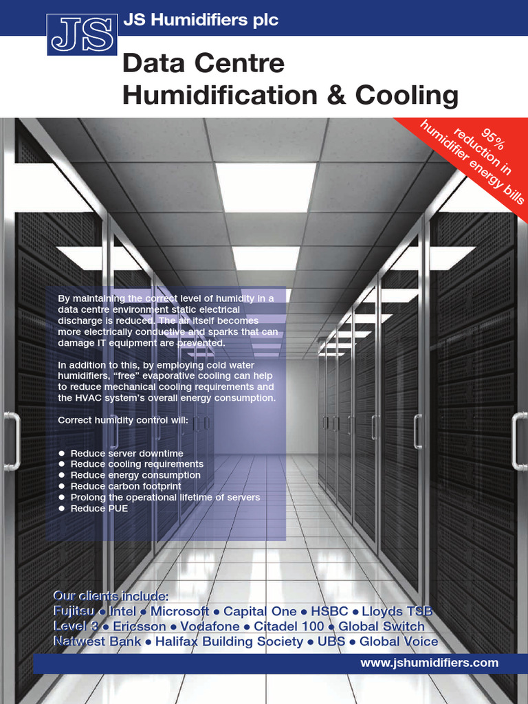 Data Centre Humidification Solutions | PDF | Data Center | Home Appliance
