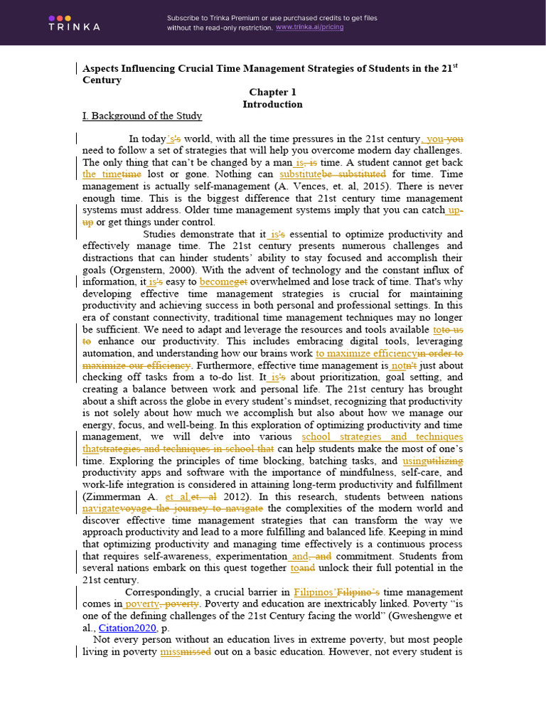 CHAPTER III - Edited | PDF | Questionnaire | Motivation