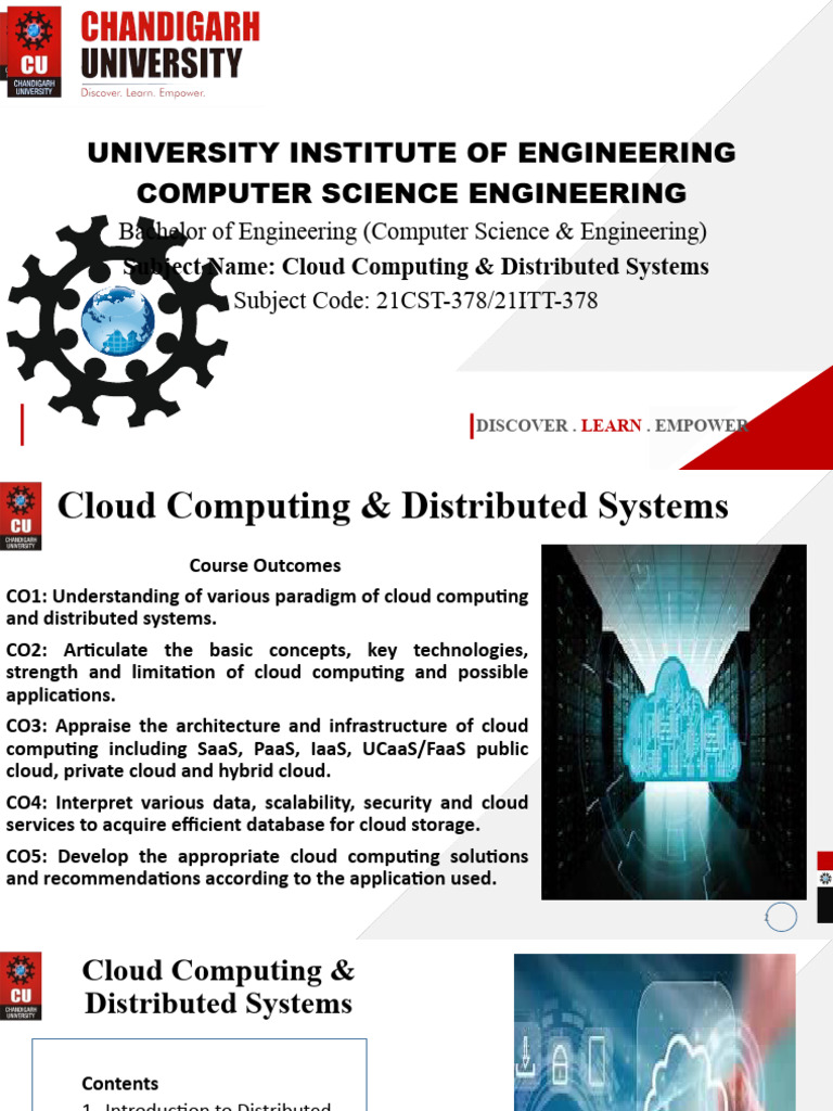 Chapter 1.2 | PDF | Cloud Computing | Distributed Computing