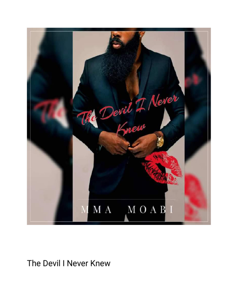 The Devil I Never Knew - MMA MOABI | PDF