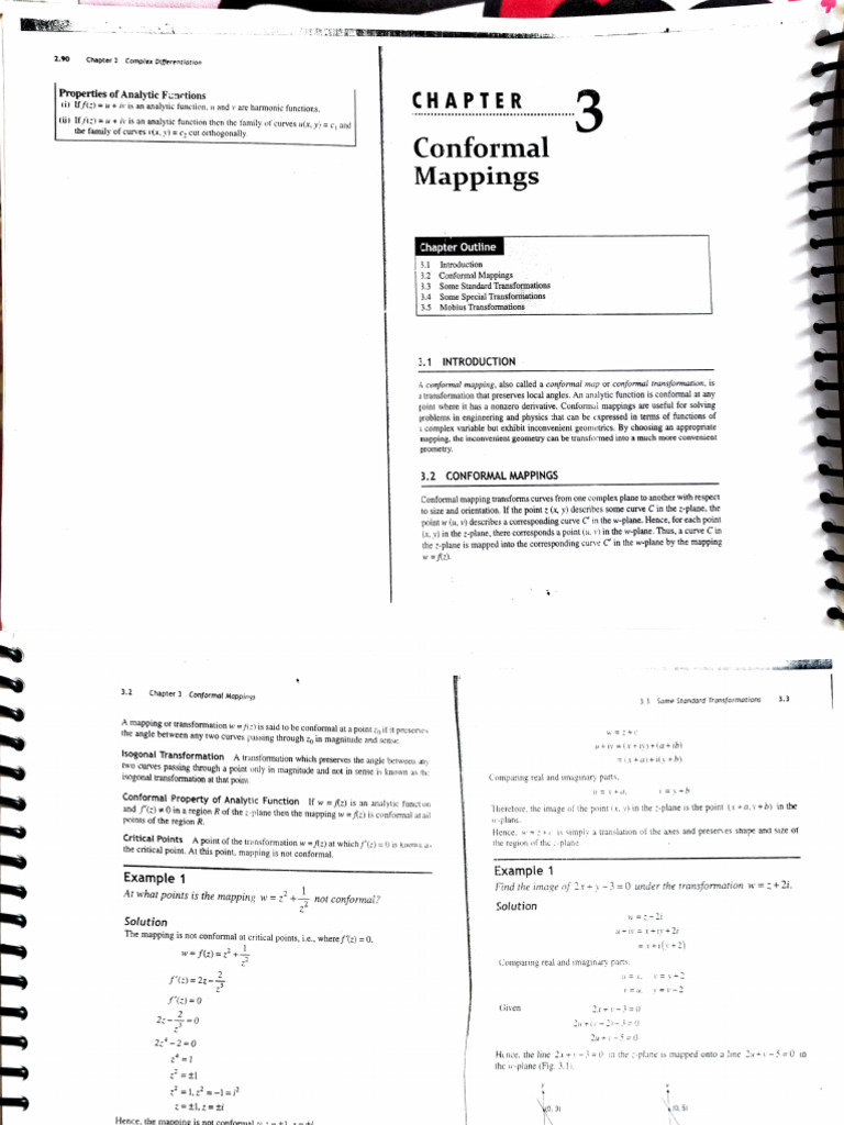Chapter-2 Complex Differentiation | PDF