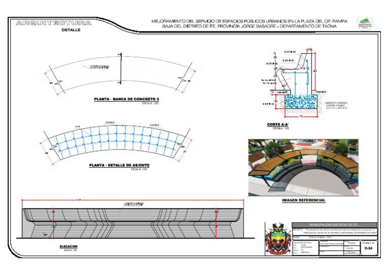 10.DETALLE DE BANCAS, D-3, D-4-Layout2 | PDF