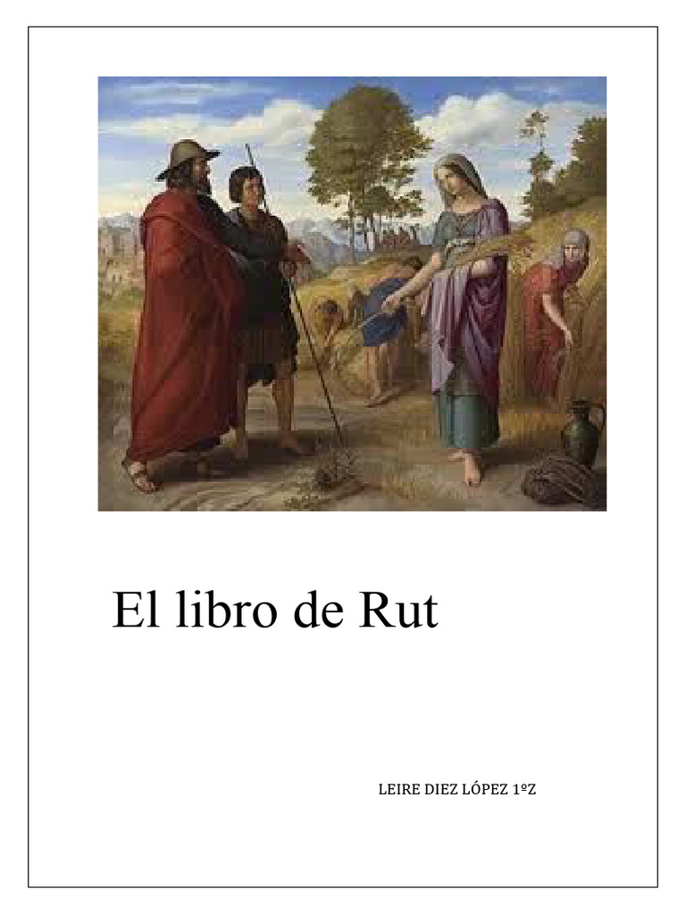 El libro de Rut (2) | PDF | Rut (figura bíblica) | Libro de rut
