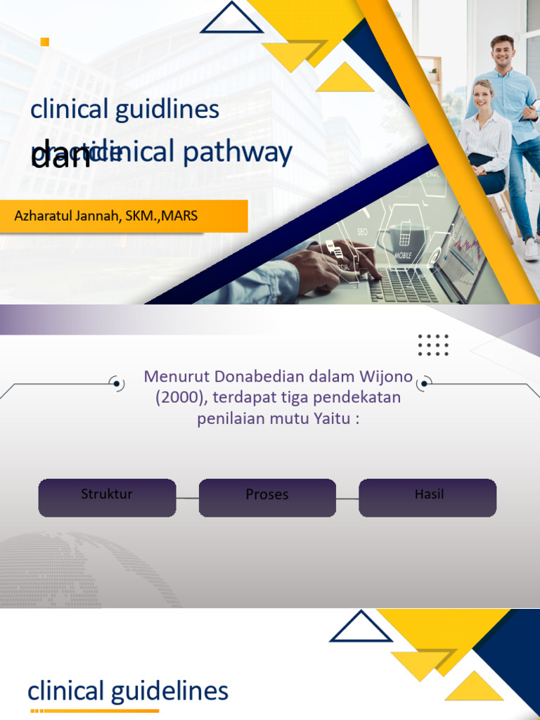 Clinical Guidelines Dan Clinical Pathway | PDF