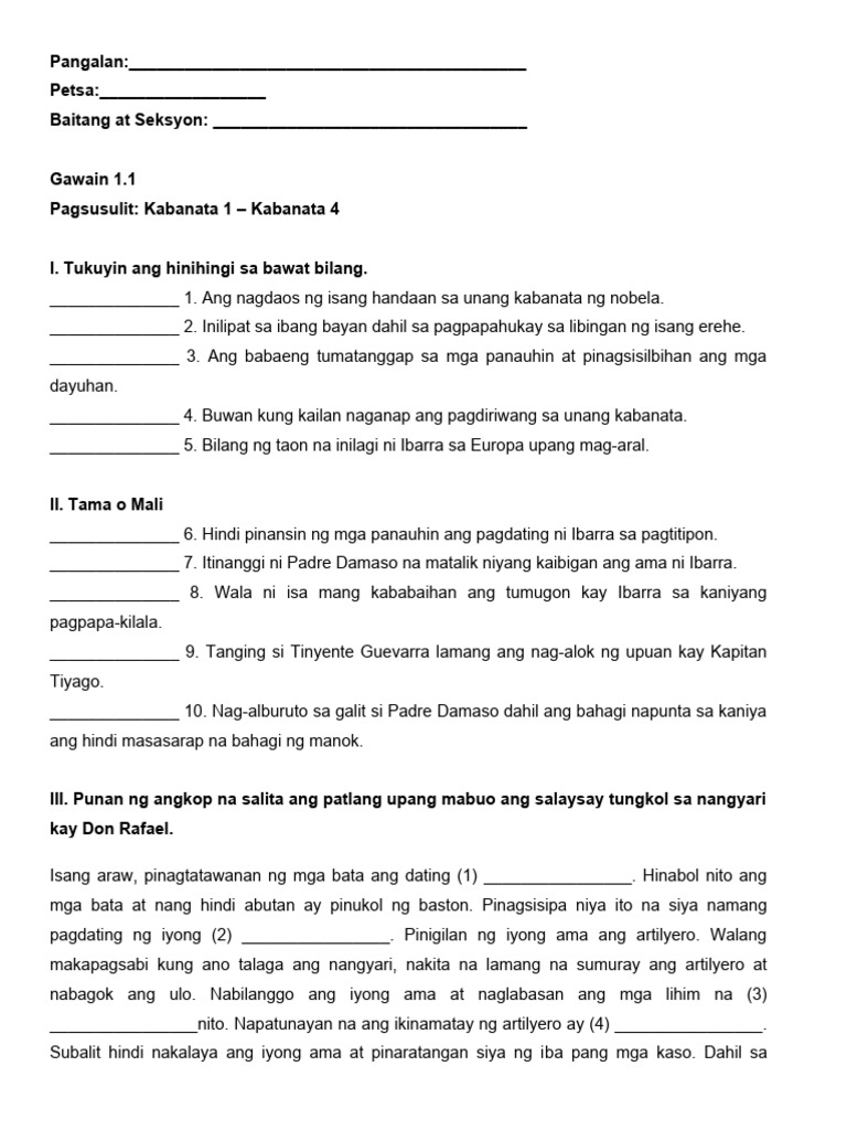 PAGSUSULIT | PDF