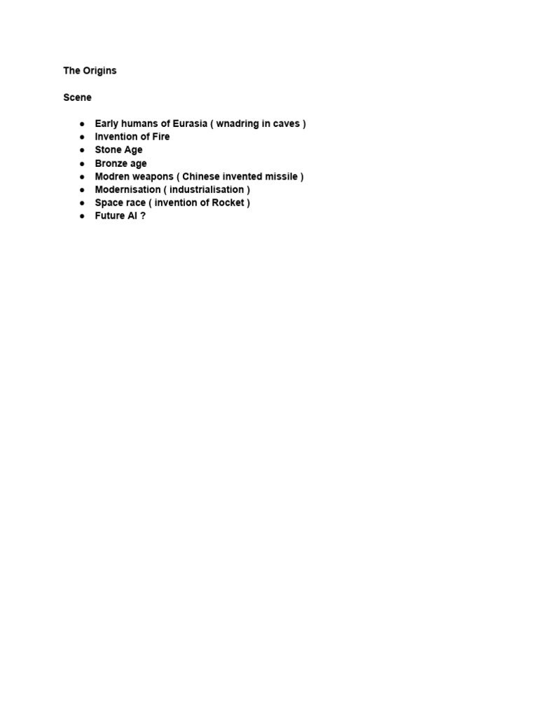The Origins | PDF