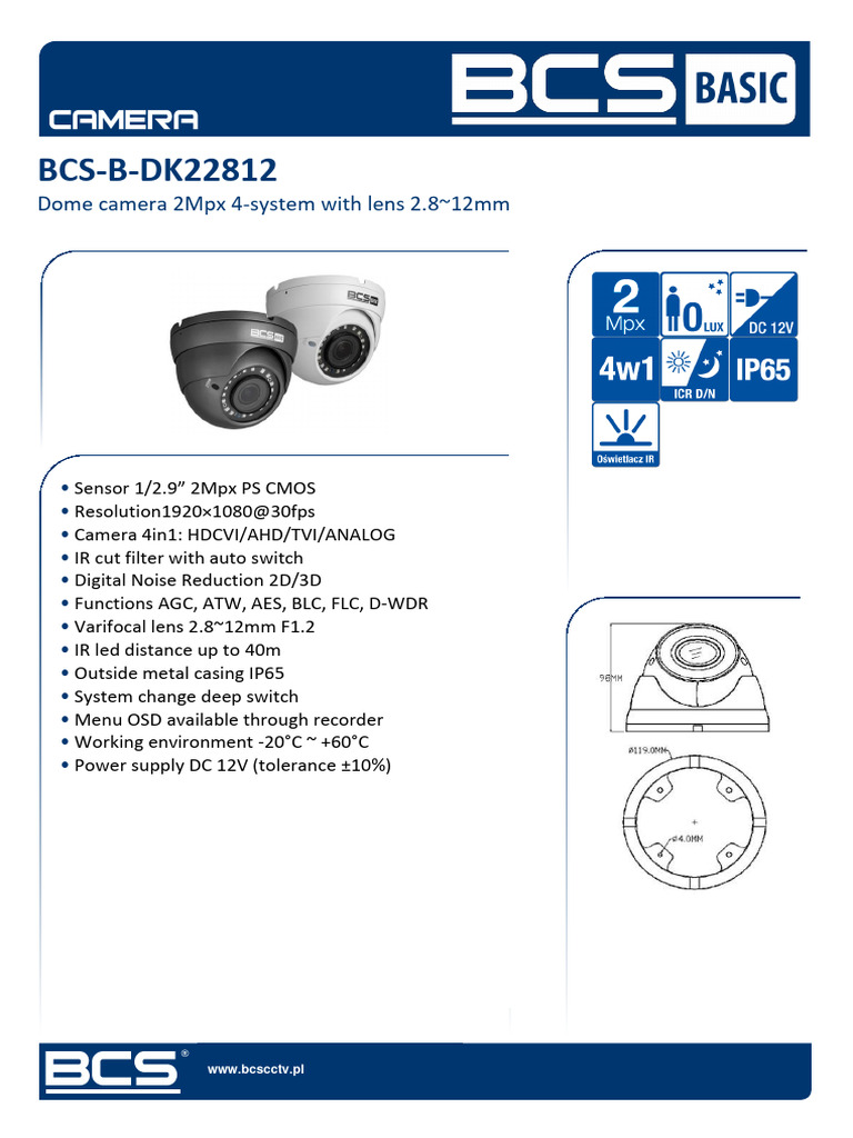 ENG Datasheet BCS-B-DK22812 | PDF | Technology & Engineering