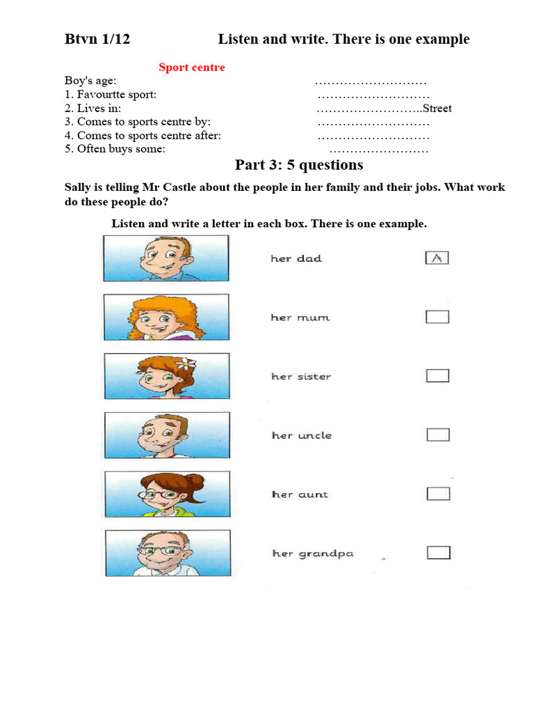 BTVN 1-12 | PDF | Language Arts & Discipline | Home & Garden