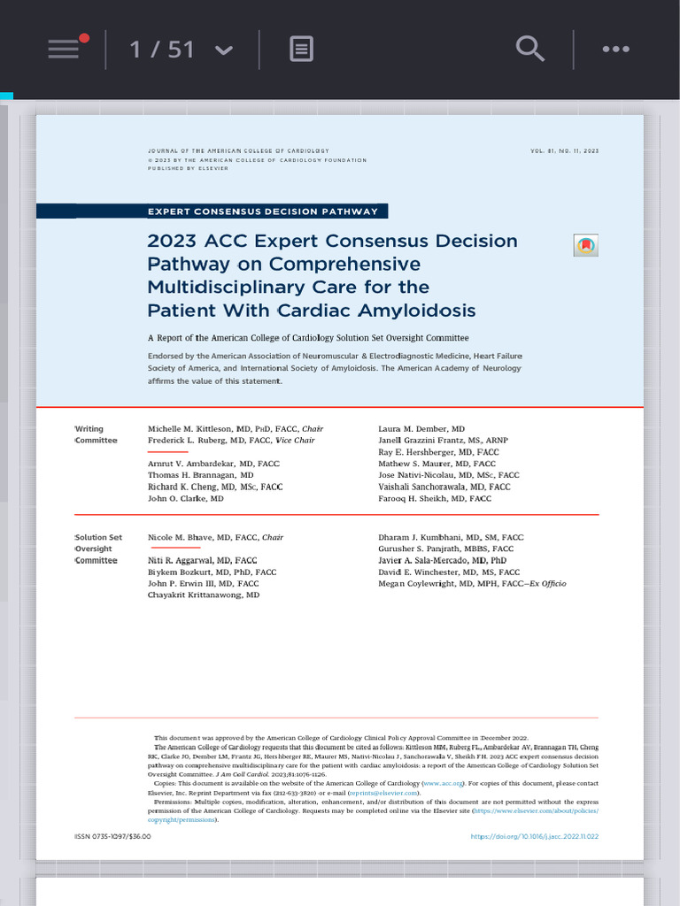 2023 ACC Expert Consensus Decision Pathway On Comprehensive ...