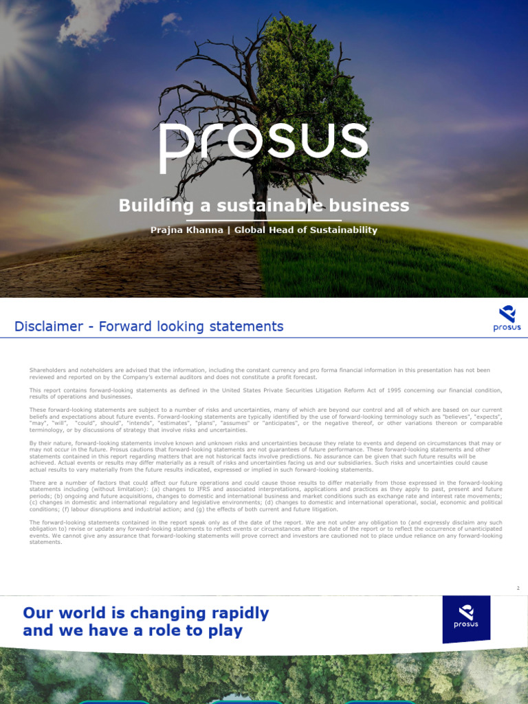 Sustainability Presentation | PDF | Climate Change Mitigation | Economies