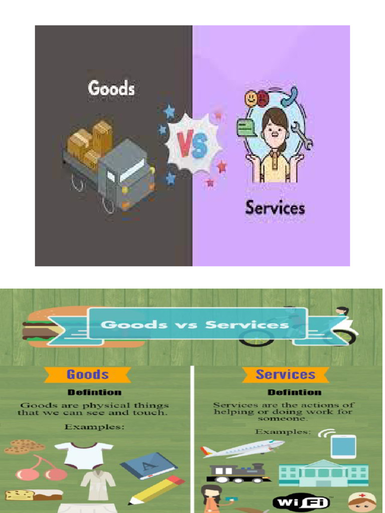 Goods Vs Services | PDF