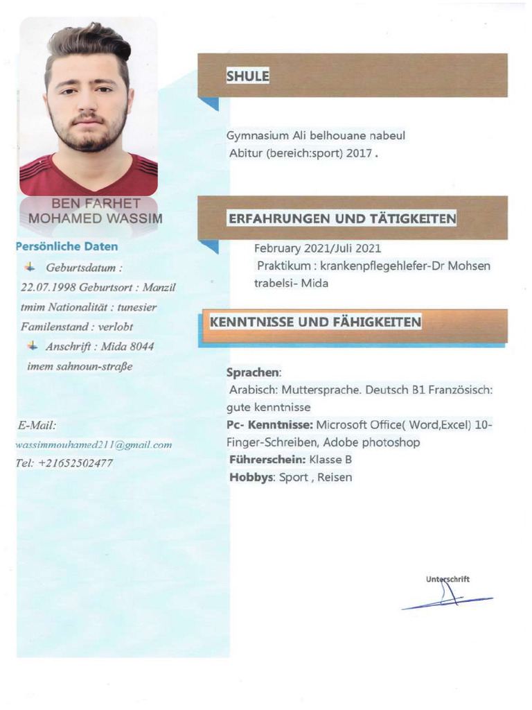 CV Farhat 22 | PDF