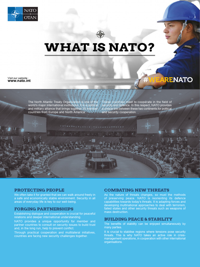 What Is NATO en | PDF | Nato | International Relations