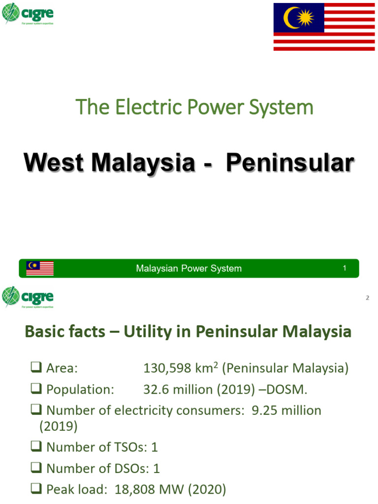 Malaysian Power System Overview | PDF | Electric Power Transmission ...