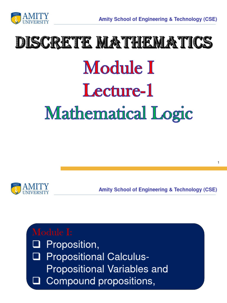 DMS 1-5 Merged | Download Free PDF | Proposition | Boolean Algebra