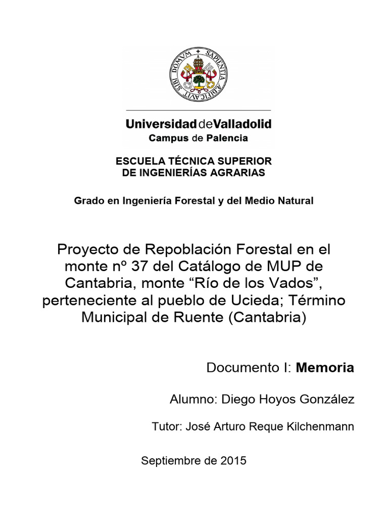TFG L1220 | PDF | Los bosques | Desarrollo Rural