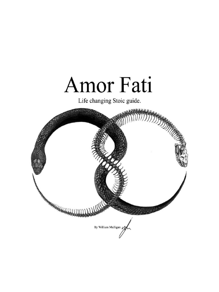 The Phrase Amor Fati Is Latin For Love of Fate, and It Is A Concept ...