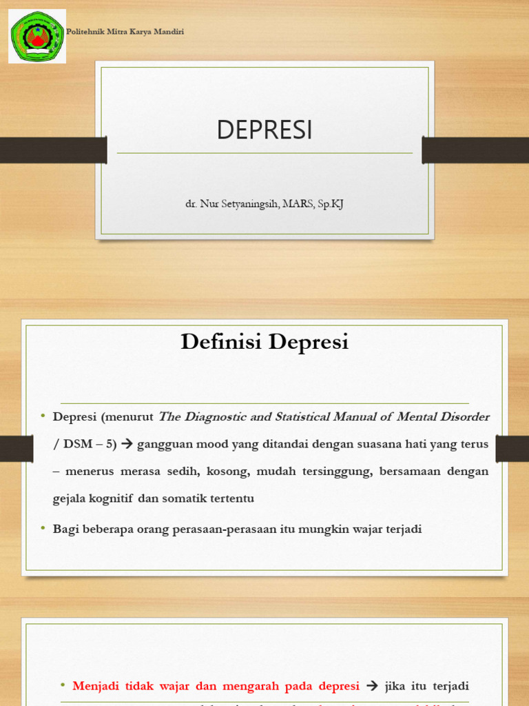Depresi | PDF