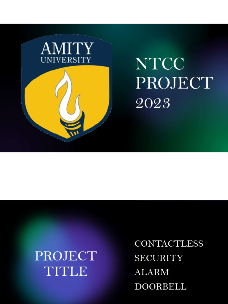 ntcc.PROJECT | PDF | Electronic Circuits | Arduino