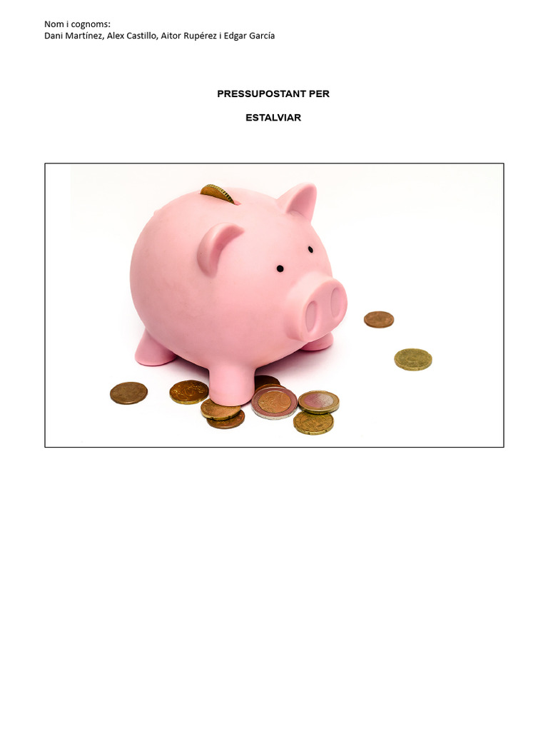 Elaborem Un Pressupost | PDF
