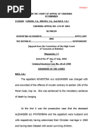 Thabo Meli v. The Queen Annotated | PDF | Mens Rea | Judgment (Law)