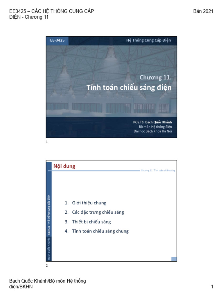 Chuong 11 - Tinh Toan Chieu Sang | PDF