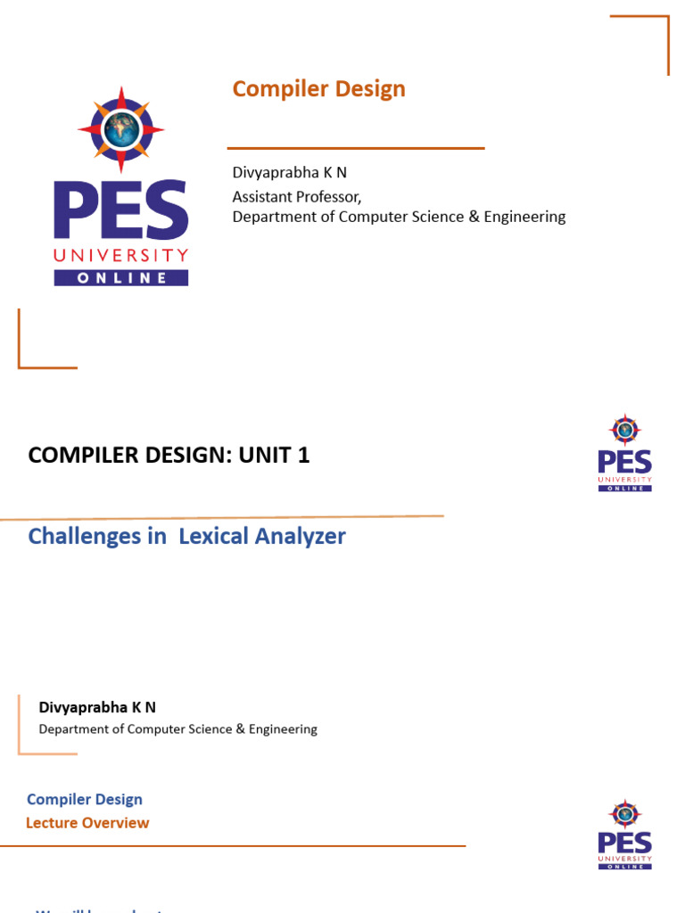 Lexical Analysis Challenges in Compilers | PDF | Reserved Word | Syntax