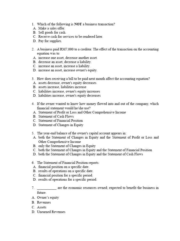 Q2 | PDF | Equity (Finance) | Balance Sheet