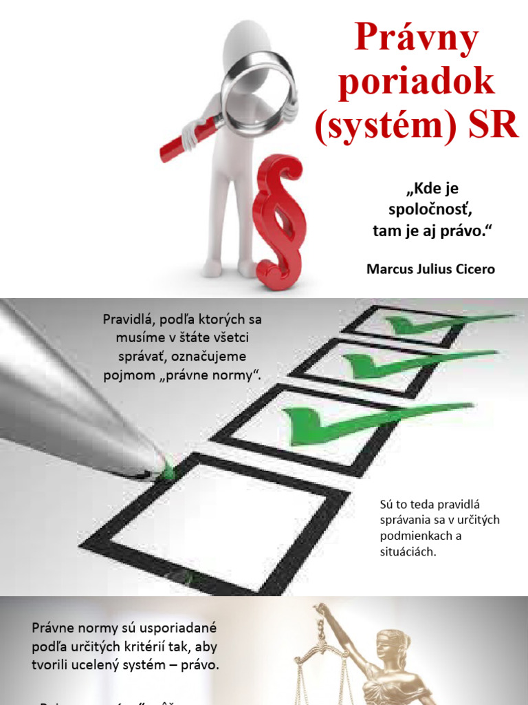 Právny Poriadok V SR | PDF