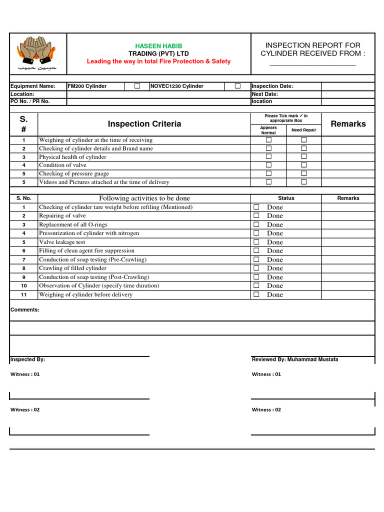 INSPECTION REPORT | PDF
