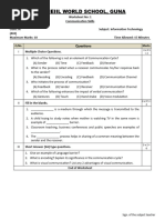 CH 1 - Communication Skills Class 10 Student Notes | PDF ...