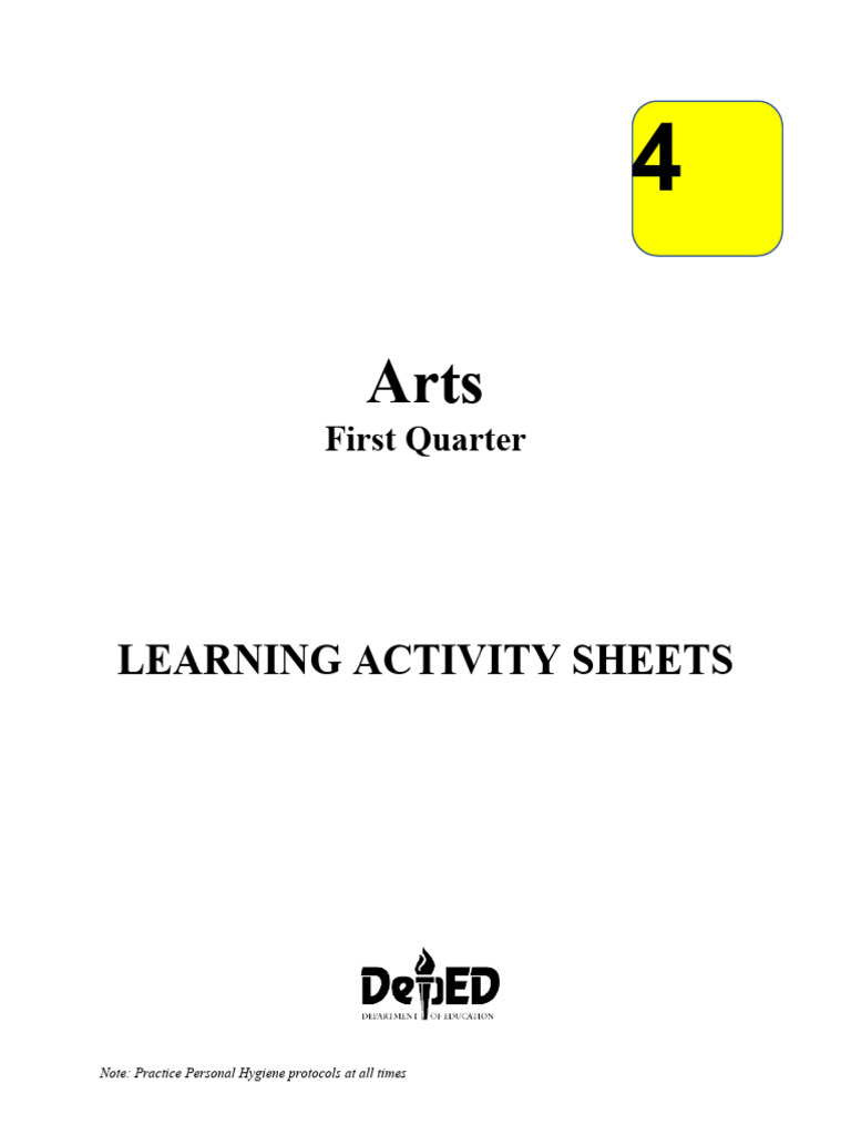 Grade 4 ARTS LAS | PDF