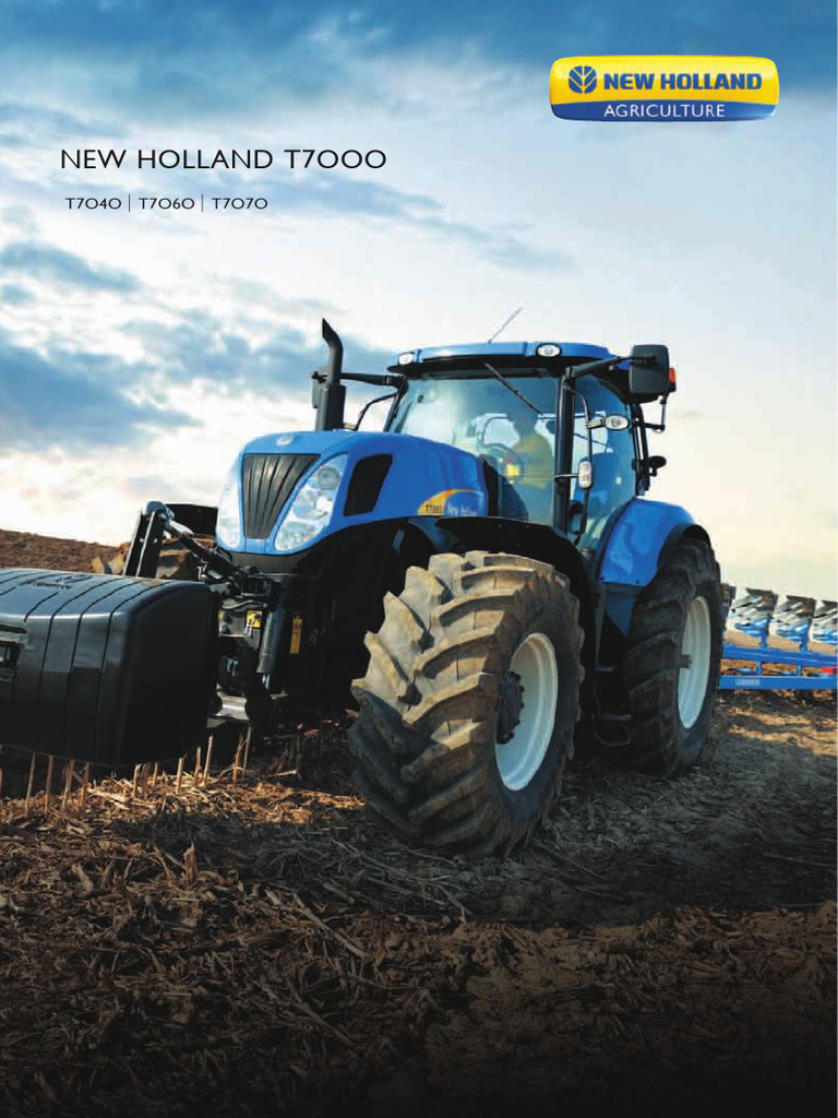 t7000 Brochure Africa en | PDF | Tractor | Horsepower