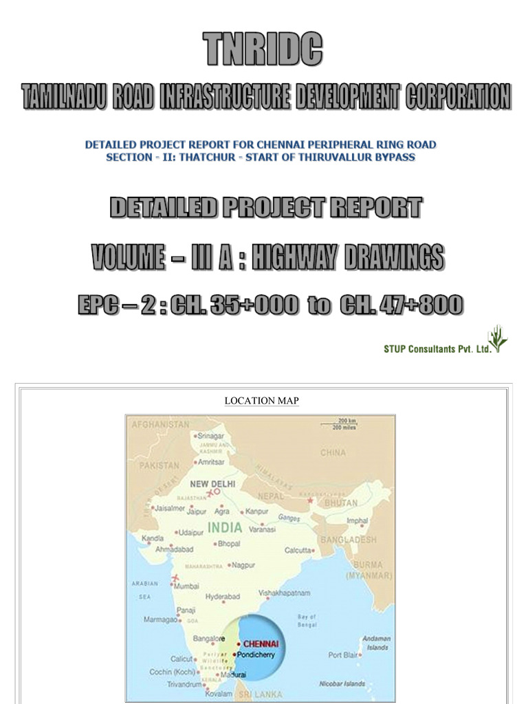 Highway Drawings | PDF | Road | Transport Infrastructure