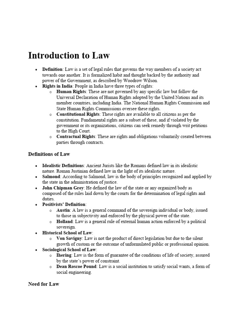 Introduction To Law | Download Free PDF | Patent | Stocks