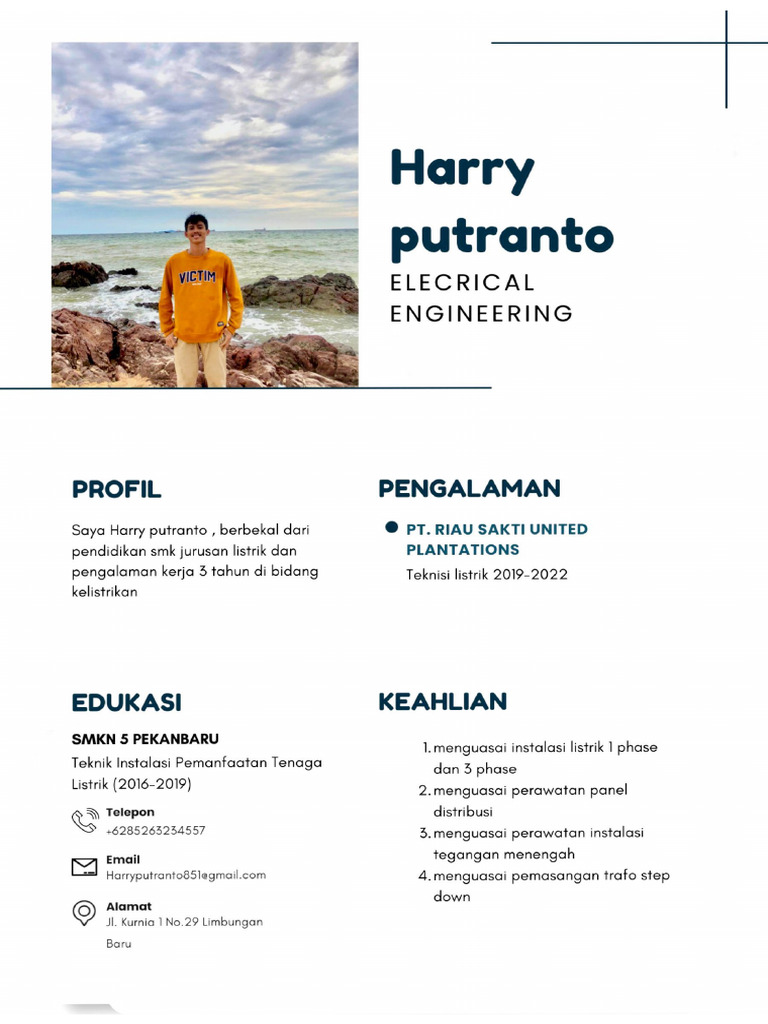 CV Harry Merged | PDF