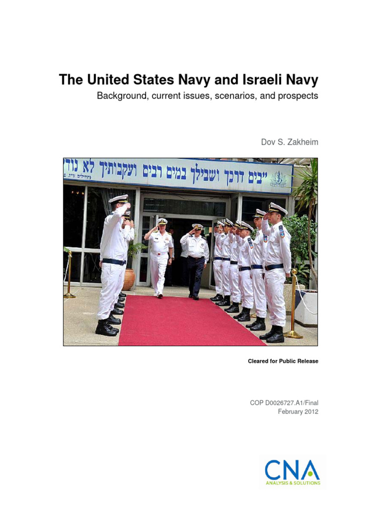 The United States Navy and Israeli Navy | PDF | Yom Kippur War | Judaism