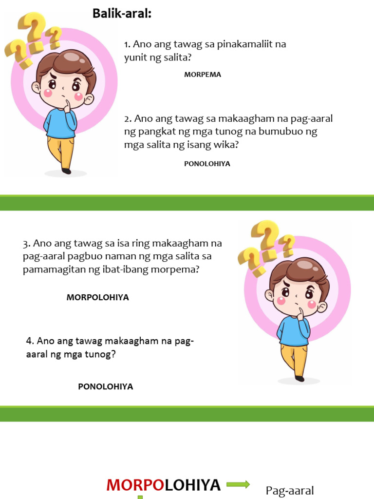 Pagbabagong Morpoponemiko | PDF