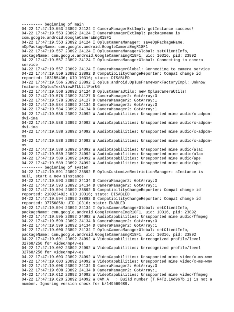 Log Cat 1713782839470 | PDF | Software Engineering | Computer Engineering