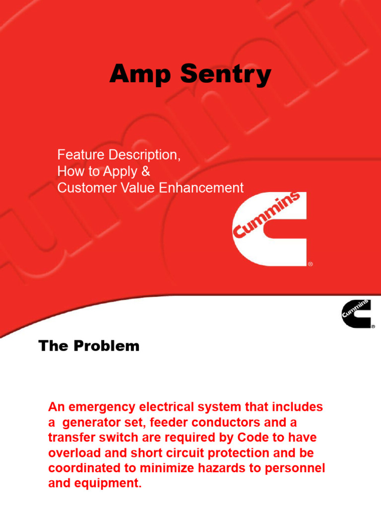 Amp Sentry Presentation 2 | PDF | Switch | Relay