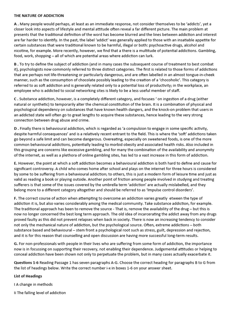 The Nature of Addiction | PDF | Venom | Poison