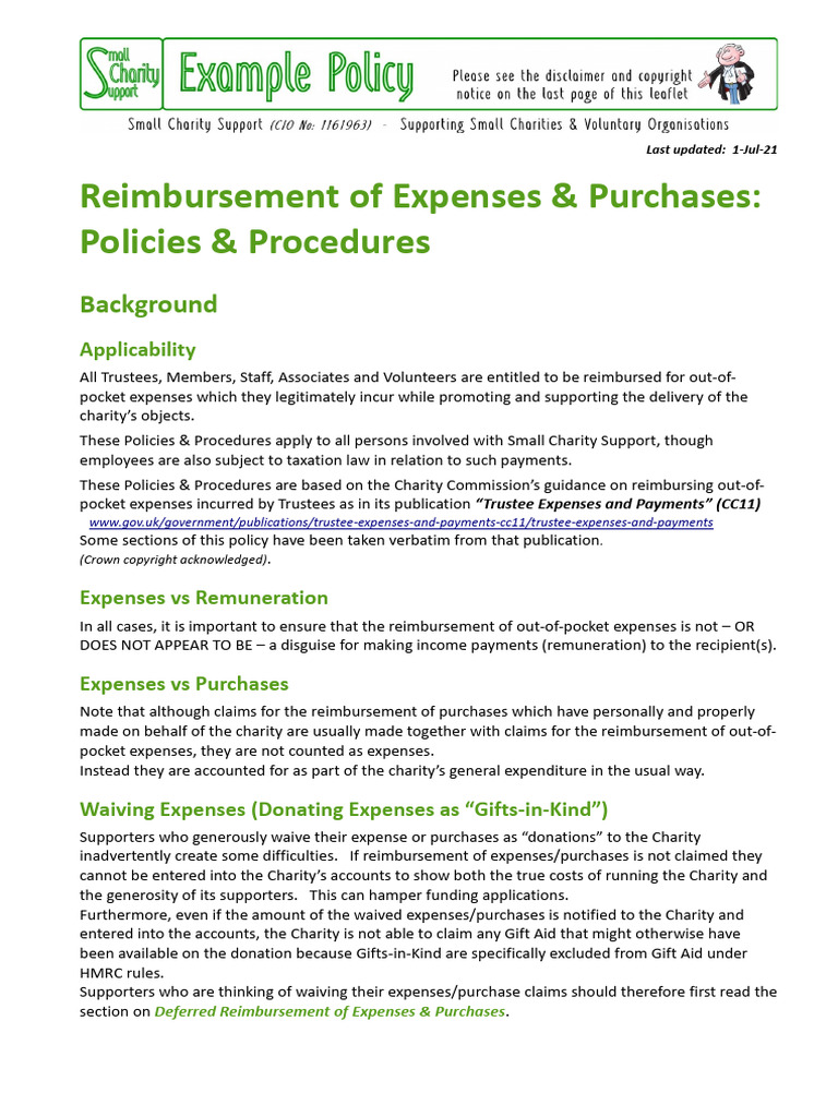 Expenses 210701 | PDF | Expense | Payments