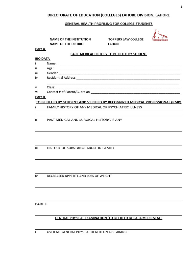 medical performa | PDF | Substance Abuse | Psychiatry