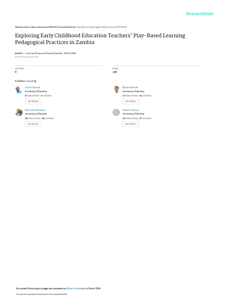 1163 ArticleText 4148 1 10 20240305 | PDF | Pedagogy | Learning