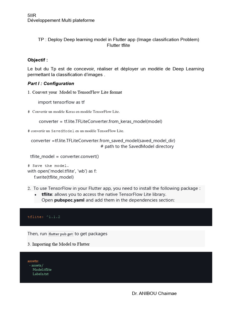 Tensor Flow Lite | Download Free PDF | Computer Programming | Software
