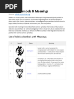 Traditional Symbols Adinkra Ga and Ewe Symbols | PDF | Proverb ...