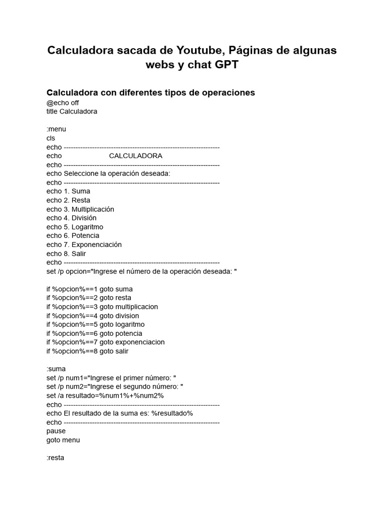 SAA SOM T6 Calculadora CMD 15-4-2024 | PDF | Exponenciación | Logaritmo
