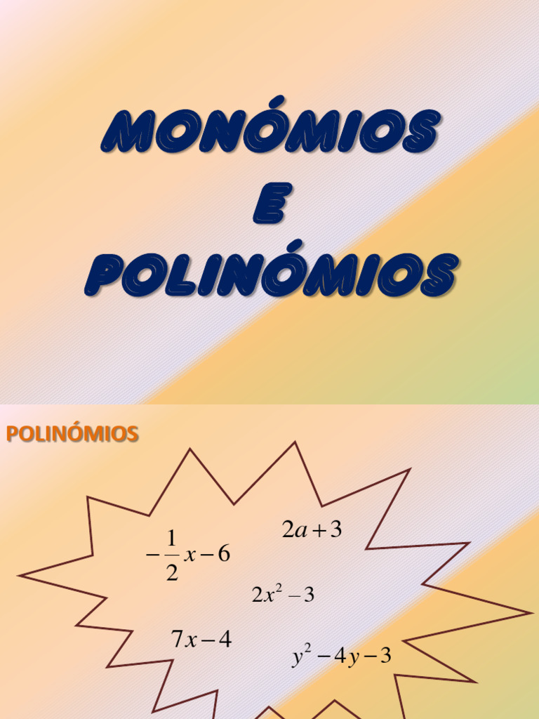 Polinómios | Download grátis PDF | Equações | Matemática elementar