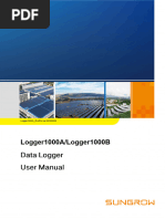 Sungrow Data Logger 1000 - 1000B Usert Manual | PDF | Computer Network ...
